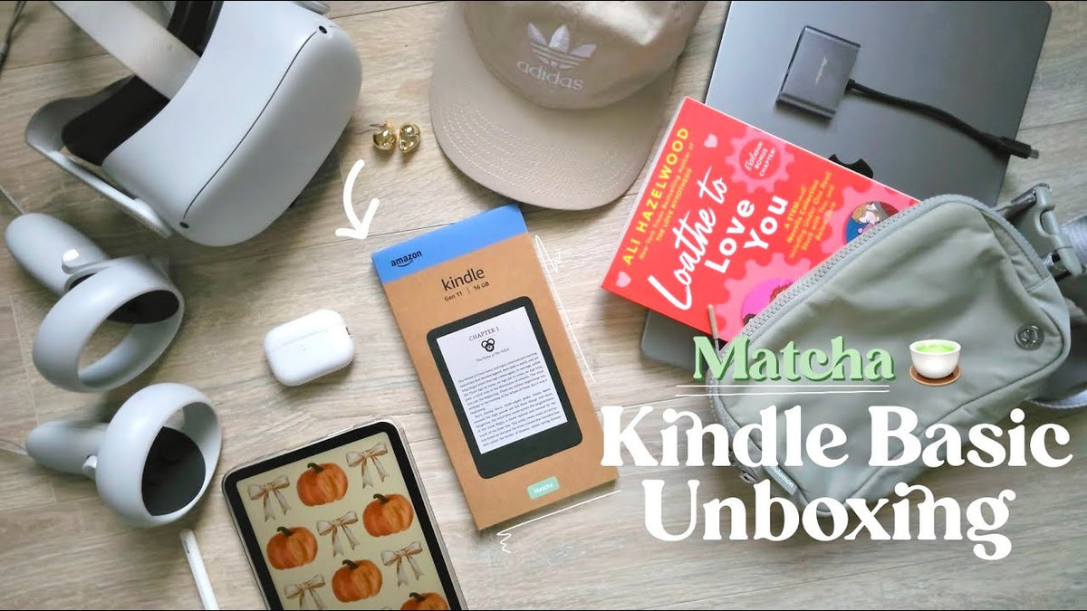 Kindle Basic Matcha 2024 Unboxing | Abbi's Digital Nook – Abbicreates ...